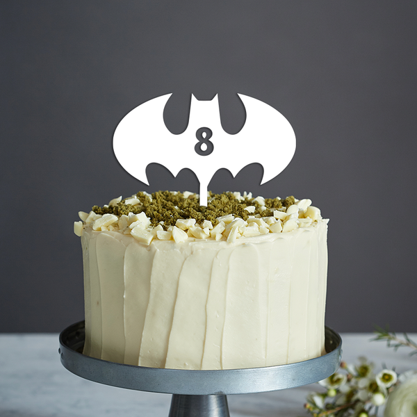 Batman Cake Topper - Any Text – Inked And Etched
